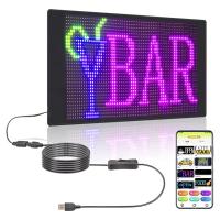 China 800-1100 cd/m2 Brightness Flexible LED Panel for Car Advertising Matrix Module Screen for sale