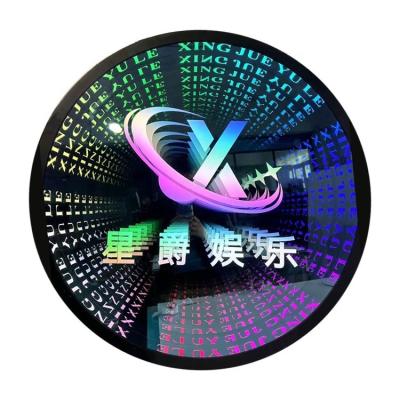 China Custom Designs Infinity Mirror Logo Rgb Neon Sign Light Boxes for Indoor Advertising for sale