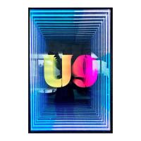 China Customized 3D Infinity Mirror Mini RGB Acrylic Neon Sign LED Letters Light Box Sign for sale