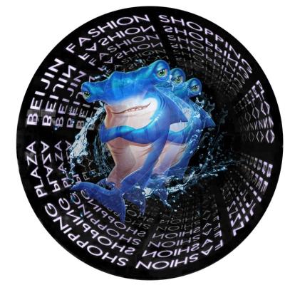 China Delicate Dynamic Video Playback Advertising Light Boxes Hologram Fan Abyss Mirror for sale