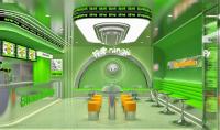 China 300000 Hours Working Lifetime Indoor 3D Holographic LED Fan for Store Billboard Display for sale