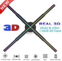 China 4D Hologram Projector Indoor Hologram Advertising Display with 3D Fan Stand and Wall for sale