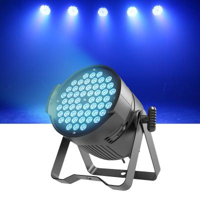 China Outdoor Waterproof 54x3w RGB 3in1 RGBW Warm Cool White LED Par Light for DJ Party for sale