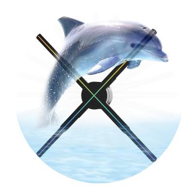 China Advertising Strategy With 52cm Hologram Fan 512P Resolution And 4 Blades for sale