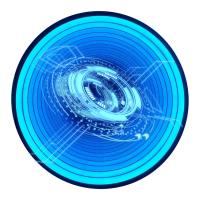 China 50C Decoration Custom LED Mirror Sign 3D Hologram Fan Magic Mirror for Wall Decoration for sale