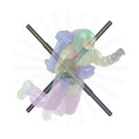 China Splice Function 56cm 4Blades 1920*1080 5mm Pixel Pitch 3D Hologram Fan for Advertising for sale