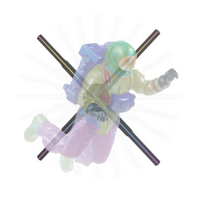 China Splice Function 56cm 4Blades 1920*1080 5mm Pixel Pitch 3D Hologram Fan for Advertising for sale