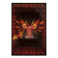 China AC Power Supply LED Fan Infinity Mirror Track Channel Letters for 3D Hologram Display for sale