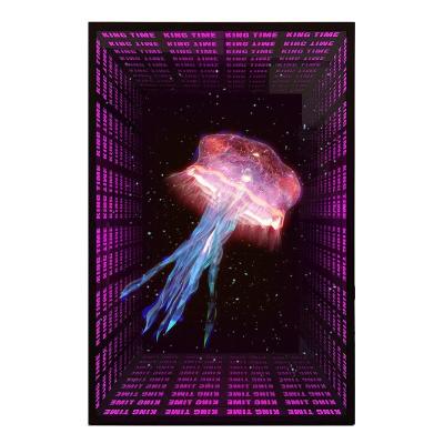 China Hologram Equipment 3D Infinity Mirror Neon Letter Publicidad for Long Working Lifetime for sale