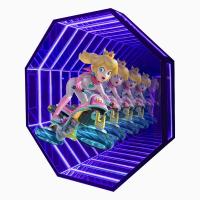 China Indoor 3D Hologram Advertising Equipment with Multi-Layer Mirror and LED Billboard for sale