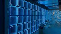 China 50 C Working Lifetime 300000 Hours Hologram 3D LED Dance Floor for Night Club Bar for sale