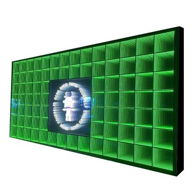 China Stainless Steel Neon Infinity Mirror Led Logo Letter ICONS for Party and Home Decoration for sale