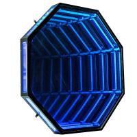 China Neon Lights Infinity Mirror Abyss Mirror Custom Design for Party Home Decor Indoor for sale