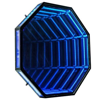 China Neon Lights Infinity Mirror Abyss Mirror Custom Design for Party Home Decor Indoor for sale