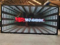 China Neon Lights Infinity Mirror Abyss Mirror Custom Design for Party Home Decor Indoor for sale