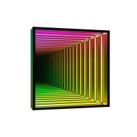 China Mini LED and Neon Lights Infinity Mirror Acrylic Light Letters with Screw Bolt Fixing for sale