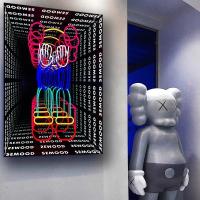 China Indoor Decor LED Mirror Personalized Glow Lighting for Custom Designs Unlimited Mirror for sale