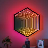 China Indoor/Outdoor Custom Lettering Space Infinity Mirror Art for Bar Shop and Exhibitions for sale
