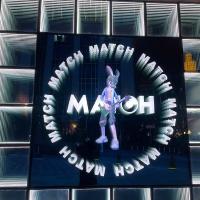China Modern Art Design Stainless Steel LED Mirror with Unlimited RGB Glow Customization for sale