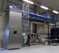 China Stainless Steel Flammability Testing Machine Customized For Fire Resistant Coating for sale