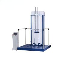 China Lab Free Fall Drop Tester Starting From Zero Height Range To 1.5M Drop Range for sale