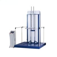 China Lab Free Fall Drop Tester Starting From Zero Height Range To 1.5M Drop Range for sale