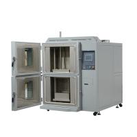 China Custom Two Zone Hot Cold Thermal Shock Test Chamber for sale