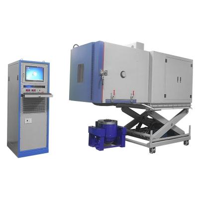 China EV Shaker with Combined Chamber 800x800mm Table 20kN Force for sale