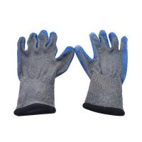 China Rubber Industrial Labor Gloves Glass Handling Protection Tools for sale