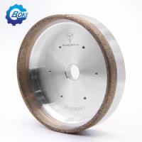 China Boke factory price continuous chamfering abrasive diamond cup wheel glass grinding wheel for sale