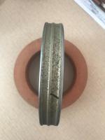 China BOKE Factory  2 Groove glass grinding diamond wheel abrasive tools for sale