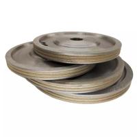 China Custom Full Size Pe Double Diamond Grinding Wheel Disc For Glass Processing for sale