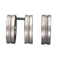 China BOKE mini size pencil edge round edge glass stone edge diamond grinding wheel CNC machine for sale