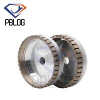 China PBLOG Wholesale High Hot Selling Outer Segmented Glass Edging Slate Tools Wheel for sale