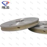 China PBLOG Manufacture CNC Machine Manual Sintered Diamond Grinding Wheel Glass Marble Ceramic Edging Wheel for sale