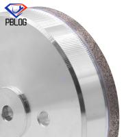 China PBLOG Diamond Wheel Inner Segmented Diamond Wheel Bench Grinder Wheel Glass Grinding Machinery Accessory for sale