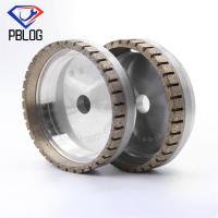 China Bevel Machine Glass Edging Semi-segmented Grinding Diamond Wheel for sale