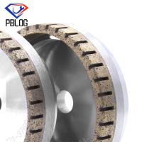 China Bevel Machine Glass Edging Semi-segmented Grinding Diamond Wheel for sale