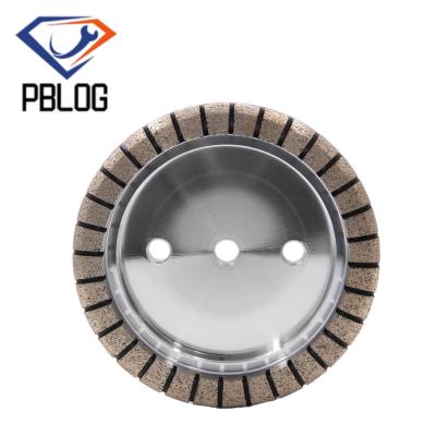 China Segmented Glass Marble Ceramic Cup Shape Chamfering Diamond Wheel for sale