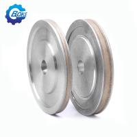 China Boke Wholesale 150mm 6in Diamond V Shape Grinding Flat Diamond Glass Beveling Wheel for sale