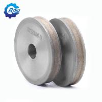 China Boke Wholesale 150mm 6in Diamond V Shape Grinding Flat Diamond Glass Beveling Wheel for sale