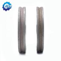 China Boke Wholesale 150mm 6in Diamond V Shape Grinding Flat Diamond Glass Beveling Wheel for sale