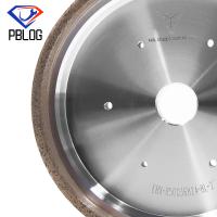 China PBLOG 5*12MM Glass polishing diamond grinding wheel shape polish of bevel edge machine for sale