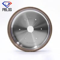 China PBLOG 5*12MM Glass polishing diamond grinding wheel shape polish of bevel edge machine for sale