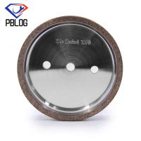 China PBLOG Glass polishing diamond grinding wheel shape polish of straight edge machine for sale