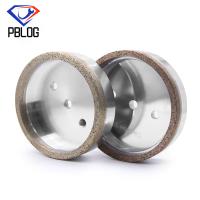 China PBLOG Glass polishing diamond grinding wheel shape polish of straight edge machine for sale