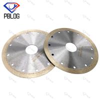 China PBLOG Diamond Grit Circular Saw Blades Class Cutting Glass Machinery Accessory for sale