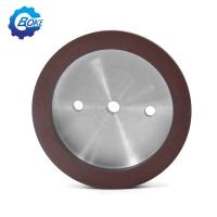 China 150mm Red Grinding Diamond Resin Bond Wheel For Glass Edger For Bavelloni for sale