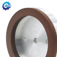 China 150mm Red Grinding Diamond Resin Bond Wheel For Glass Edger For Bavelloni for sale