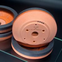 China Bond Grinding Orange Cup Beveling Resin Wheel For Glass Machine For Bavelloni Bovone for sale